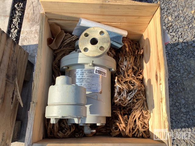 Surplus (1) Chempump GAN-1K & (1) Chempump GA-1K-1S Centrifugal Pump in ...