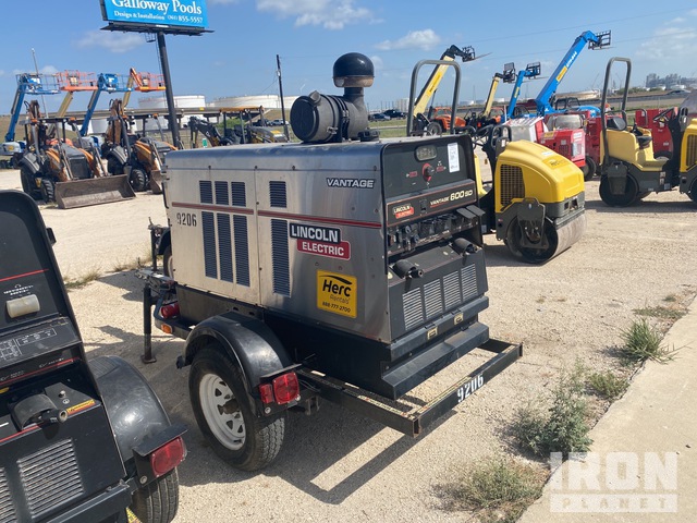 2017 Lincoln Vantage 600SD 600 A Mobile Multi-Process Engine Driven ...