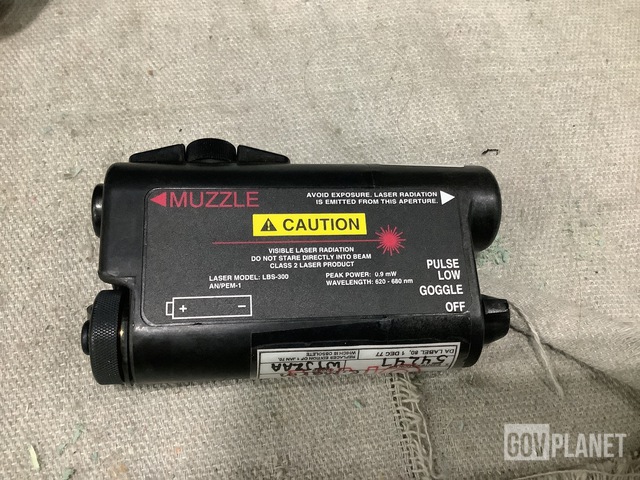 Surplus (3) Insight Technology AN/PEM-1 Laser Borelight Systems in Chambersburg, Pennsylvania ...