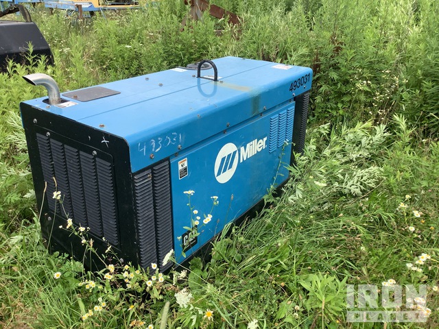 2012 Miller Big Blue 300 Pro Skid-Mounted Multi-Process Engine Driven ...