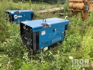 2012 Miller Big Blue 300 Pro Skid-Mounted Multi-Process Engine Driven ...