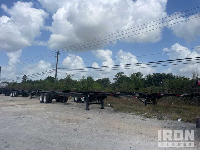 Quantity of (4) Puma 40 ft T/A Container Trailer Chassis (Unused) in ...