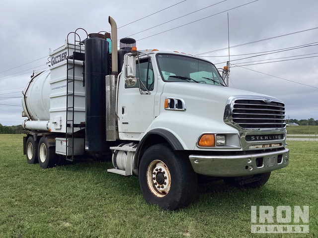 2009 Vactor Guzzler on 2008 Sterling LT9500 6x4 Vacuum Excavator Truck ...