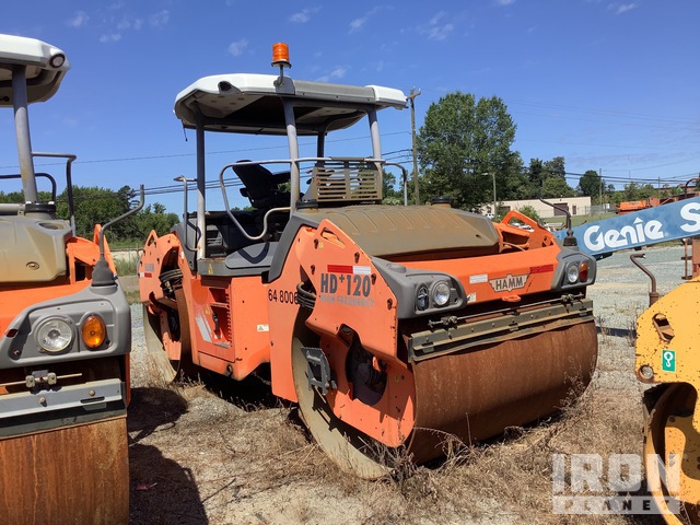 2011 Hamm HD120 VVHF Double Drum Roller in Greensboro, North Carolina ...