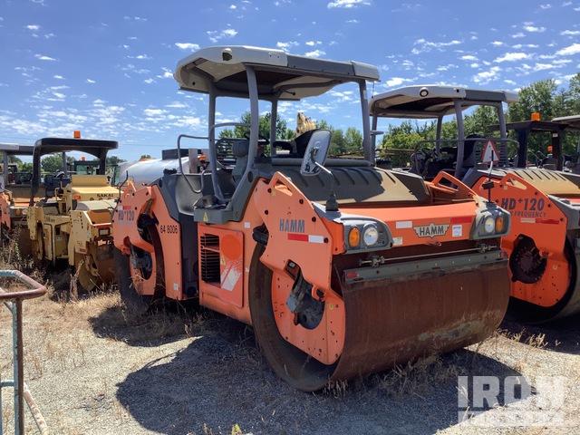 2011 Hamm HD120 VVHF Double Drum Roller in Greensboro, North Carolina ...