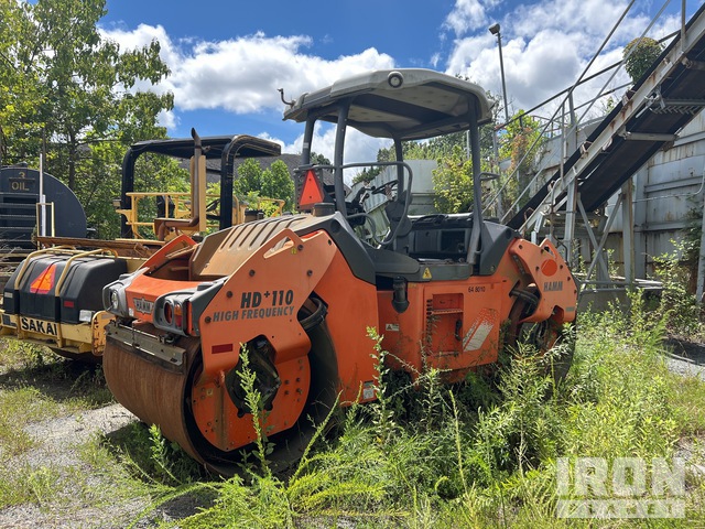 2011 Hamm HD110W HV Double Drum Roller in Winston Salem, North Carolina ...