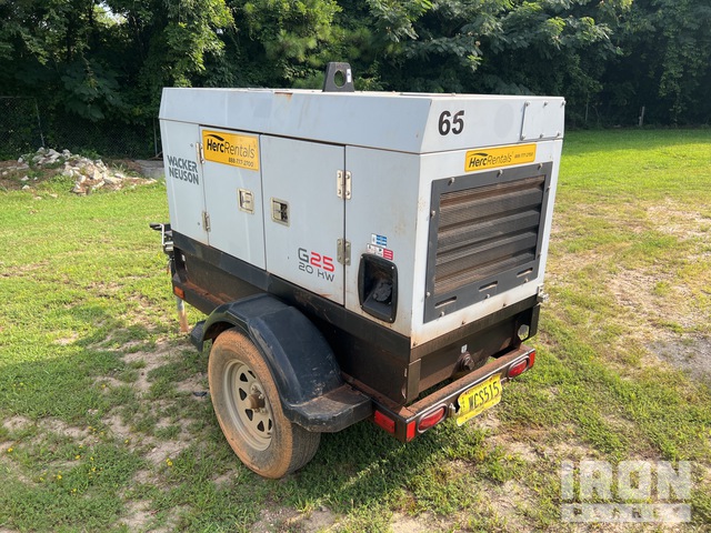 2017 Wacker Neuson G25 20 kW Mobile Generator Set in Winston, Georgia ...