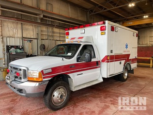 2000 Ford F450 4x4 Ambulance in Leduc, Alberta, Canada (IronPlanet Item #10263285)