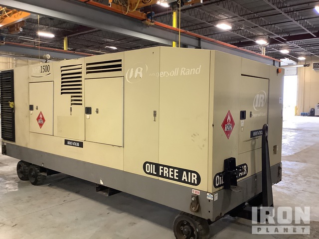 2008 Ingersoll-Rand NHP1500WCU 1500 cfm Mobile Air Compressor in Nisku ...