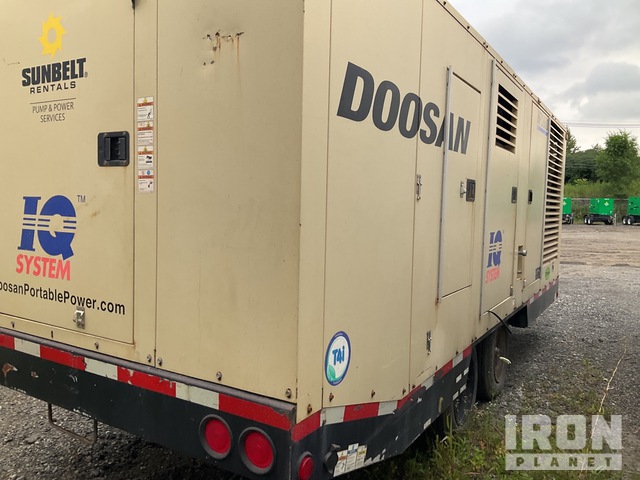 2013 Doosan HP1600 1600 cfm Mobile Air Compressor in Totowa, New Jersey ...