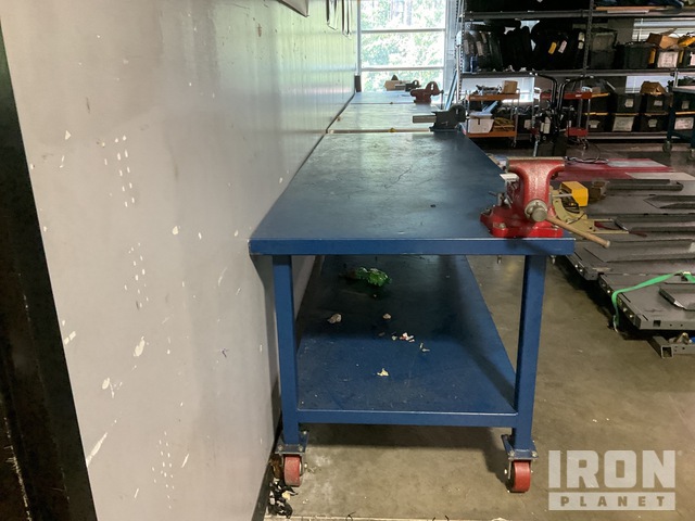Quantity of (3) Steel Shop Work Tables in Ormond Beach, Florida, United ...