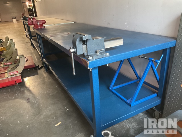 Quantity of (3) Steel Shop Work Tables in Ormond Beach, Florida, United ...