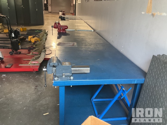 Quantity of (3) Steel Shop Work Tables in Ormond Beach, Florida, United ...