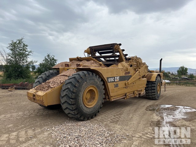 1989 Cat 615C Motor Scraper in Jensen, Utah, United States (IronPlanet ...