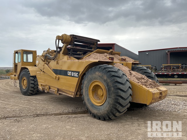 1989 Cat 615C Motor Scraper in Jensen, Utah, United States (IronPlanet ...