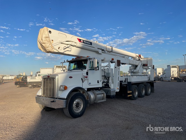 2017 Terex Hi Ranger TM 125 125 ft on 2016 Peterbilt 365 8x6 Cable ...
