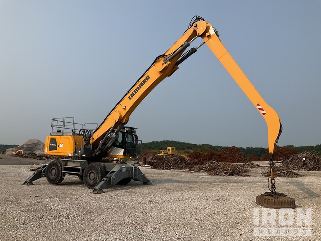 2018 Liebherr LH50M Litronic Wheel Material Handler in Aliquippa ...