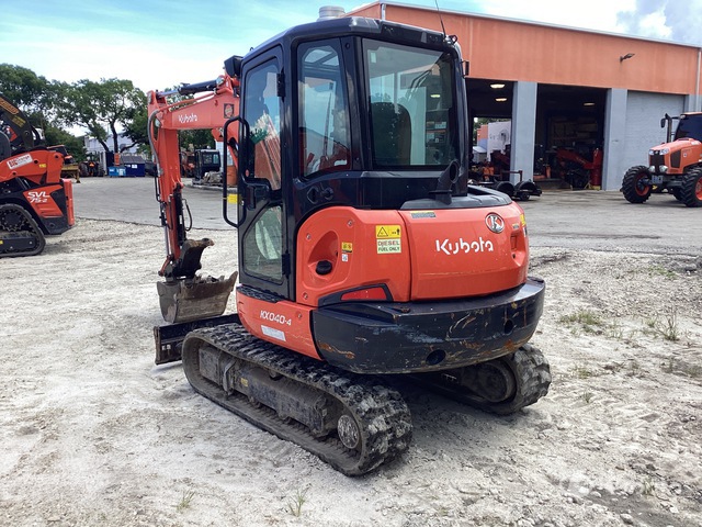 2020 Kubota KX040-4R3 Mini Excavator in Davie, Florida, United States ...