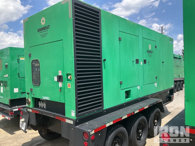 2013 Doosan G570WCU-2B-FX-T2 570 kW Mobile Generator Set in Theodore ...