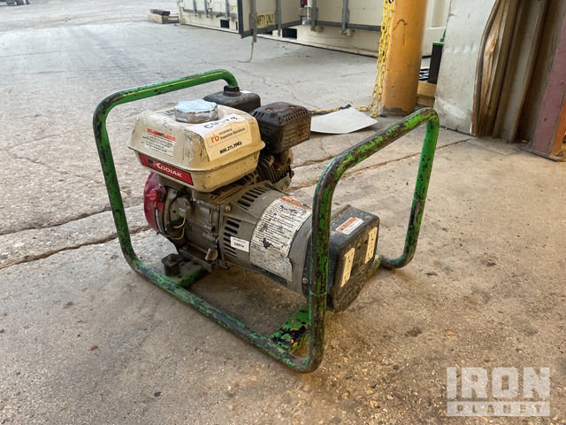 2014 Honda GX 160 2.9 kW Skid-Mounted Portable Generator Set in ...