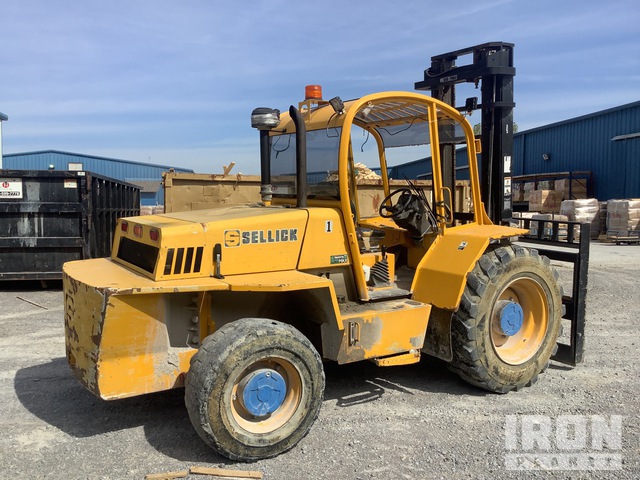 2016 (unverified) Sellick S120J4I-2 12000 lb 4x2 Rough Terrain Forklift ...