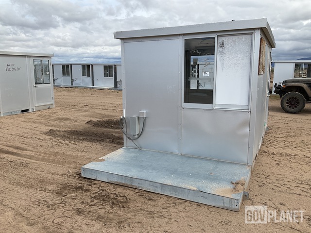 Surplus Nationwide Structures 14496DSW Guard Shack in Doyle, California ...