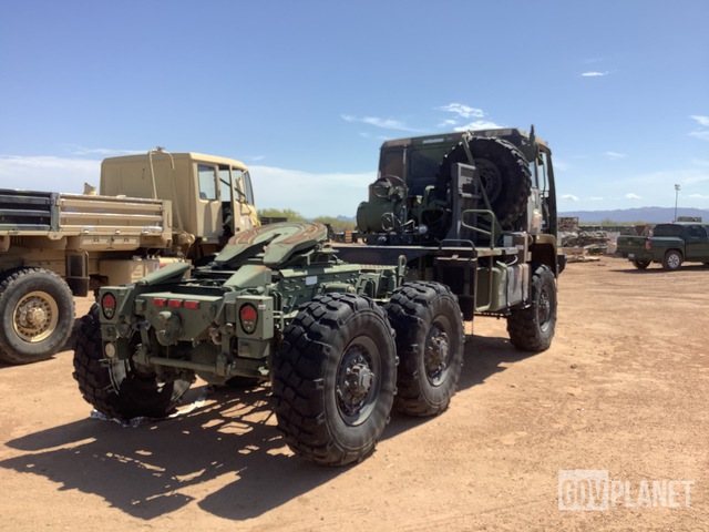 Surplus 2006 Stewart & Stevenson M1088A1 MTV 6x6 Tractor Truck in Red ...