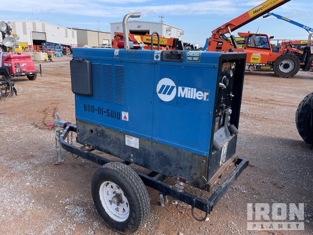 2014 Miller Big Blue 400D 400 A Mobile Multi-Process Engine Driven ...