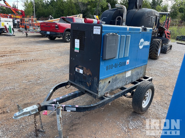 2014 Miller Big Blue 400D 400 A Mobile Multi-Process Engine Driven ...