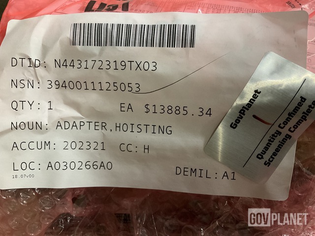 Surplus Boeing AIM-7F Missile Cradle Adapter in North Las Vegas, Nevada ...