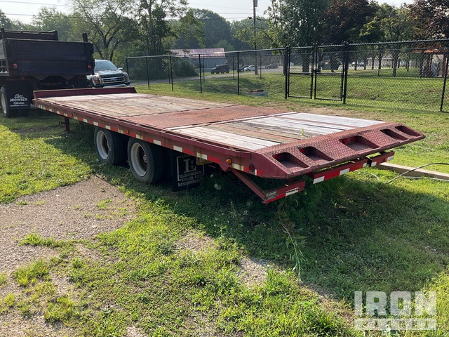 2001 Rolls Rite Trailer 20 ton 25 ft T/A Tilt Deck Trailer in Monaca ...