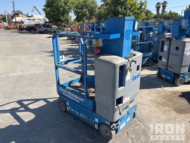 2014 Genie GRC-12 Electric Vertical Mast Lift in Rio Linda, California ...