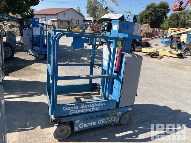2014 Genie GRC-12 Electric Vertical Mast Lift in Rio Linda, California ...
