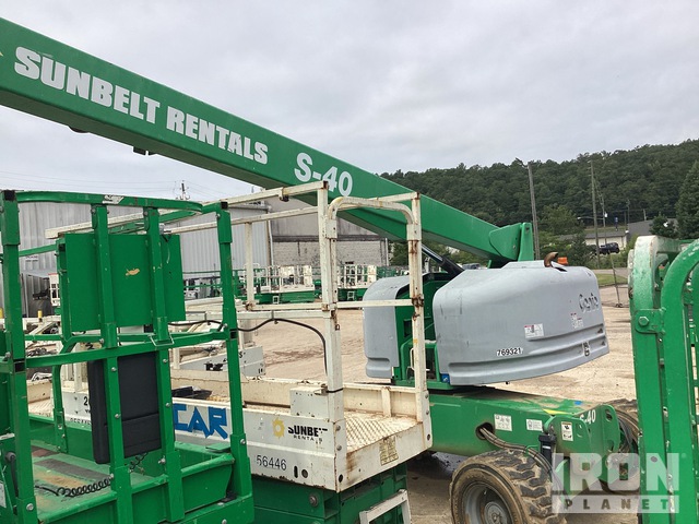 2015 Genie S40 4WD Diesel 40 ft Telescopic Boom Lift in Pelham, Alabama ...