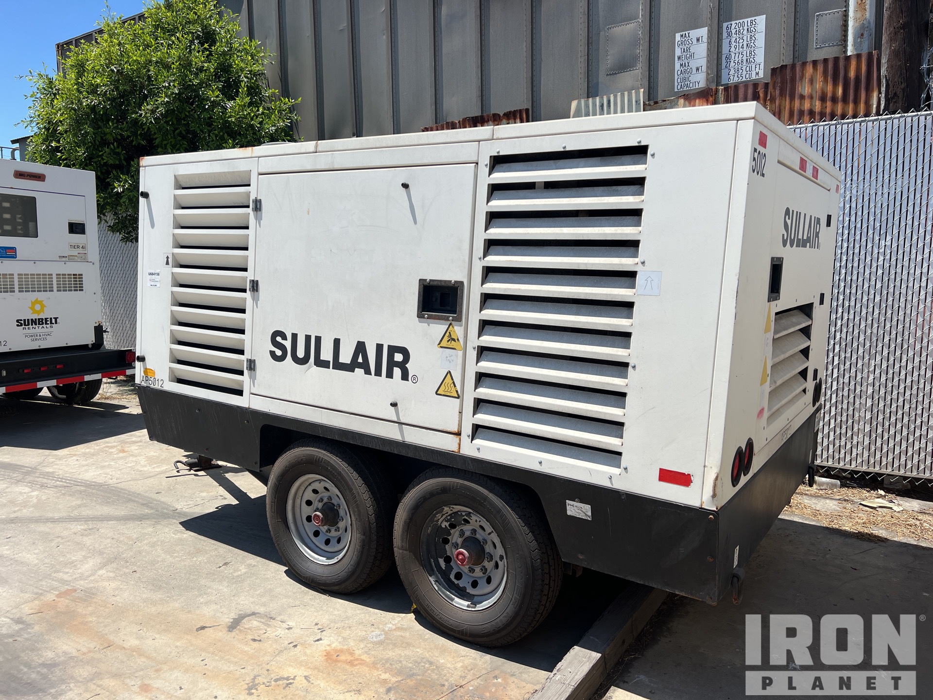 900 Cfm, 150 Psi, Sullair #900HAF, Portable Air Compressor,, 49% OFF