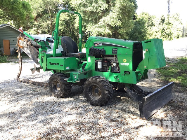 2017 Vermeer RTX450 4x4 Trencher in Brooksville, Florida, United States ...