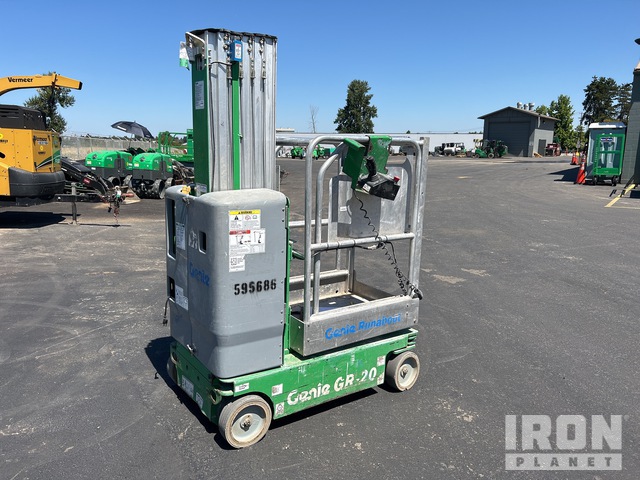 2014 Genie GR-20 Electric Vertical Mast Lift in Salem, Oregon, United ...