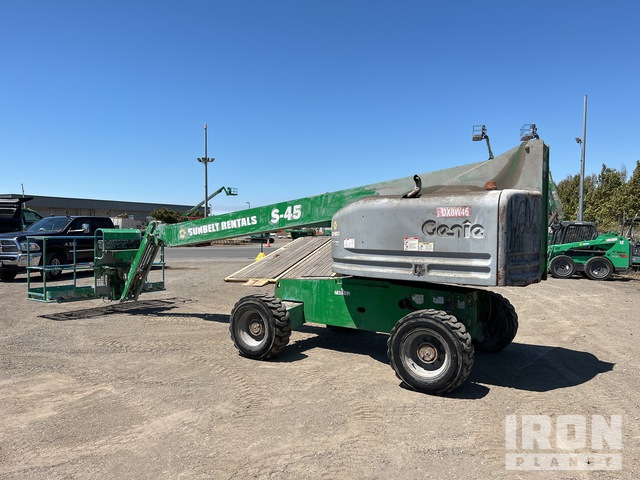 2015 Genie S-45 4WD Diesel 45 ft Telescopic Boom Lift in Richmond ...