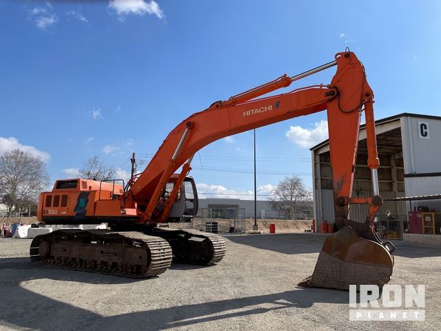 1995 Hitachi EX550 LC E Tracked Excavator in Perris, California, United ...