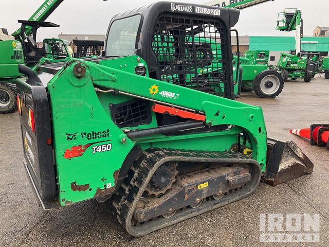 2018 Bobcat T450 Compact Track Loader in Cincinnati, Ohio, United ...