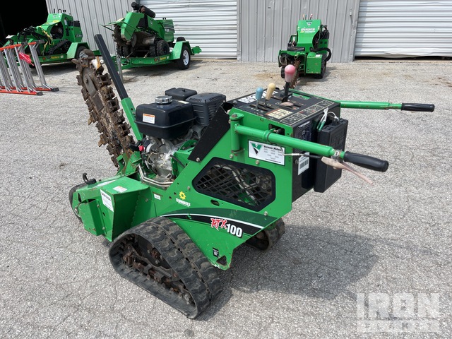 2016 Vermeer RTX100 Tracked Walk-Behind Trencher in La Fayette, Indiana ...