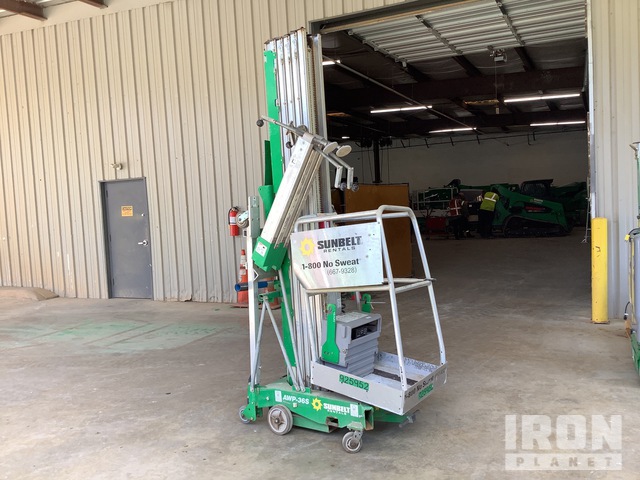 2016 Genie AWP-36S Electric Vertical Mast Lift in Colfax, North ...
