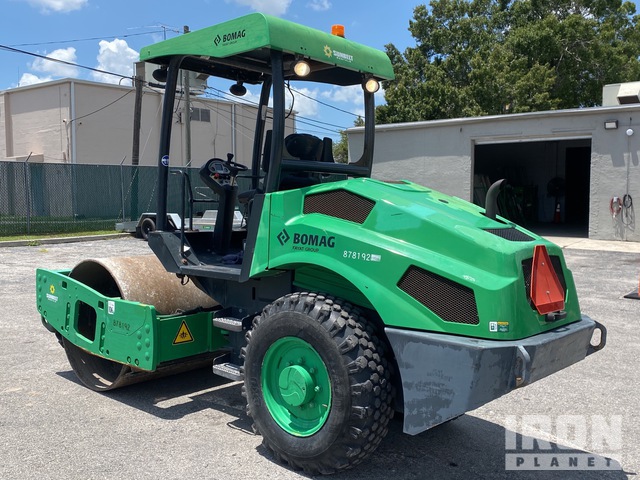 2016 Bomag BW145D-5 Smooth Drum Compactor in Pinellas Park, Florida ...