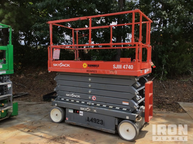 2018 Skyjack SJIII 4740 Electric Scissor Lift in Griffin, Georgia ...