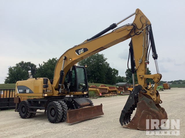 2015 Cat M322D Wheel Excavator in Morris, Illinois, United States ...