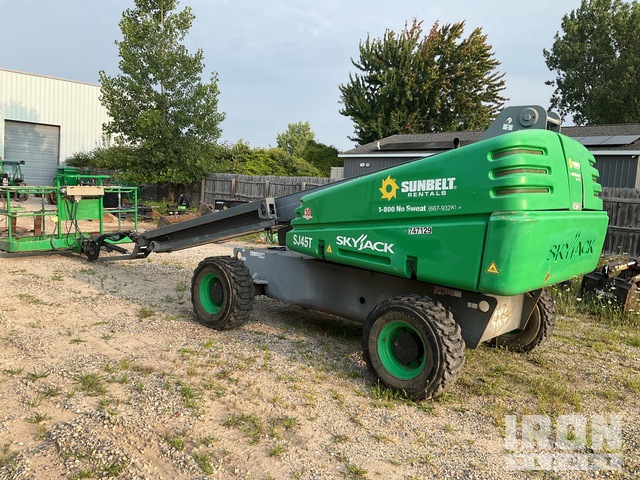 2015 Skyjack SJ45T 4WD Diesel 45 ft Telescopic Boom Lift in Midland ...