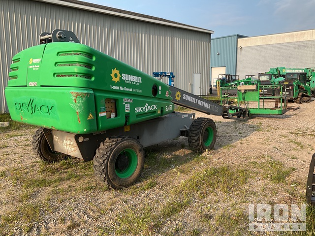2015 Skyjack SJ45T 4WD Diesel 45 ft Telescopic Boom Lift in Midland ...