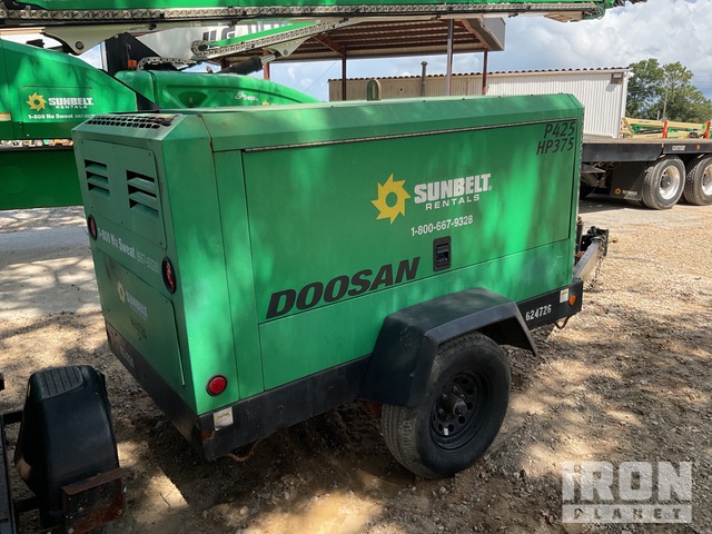 2014 Doosan HP375WCU 375 cfm Mobile Air Compressor in Pensacola ...