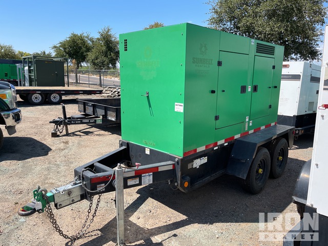2015 Doosan G70WCU-3A-T4I 56 kW Mobile Generator Set in Glendale ...