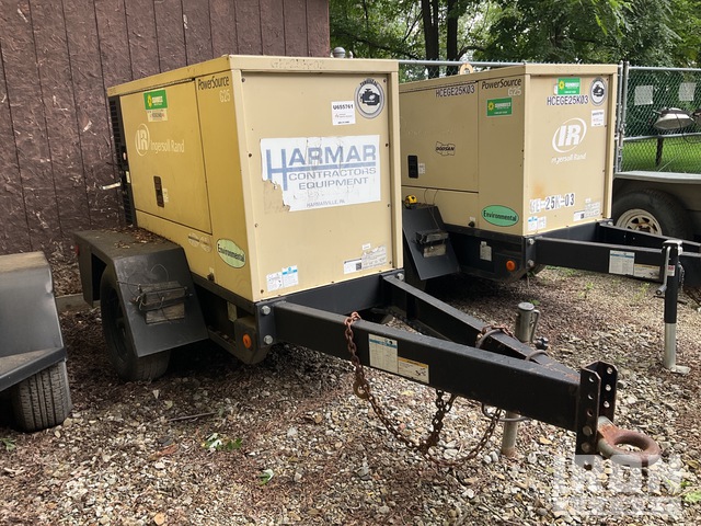 2008 Doosan G25 21 kW Mobile Generator Set in Pittsburgh, Pennsylvania ...